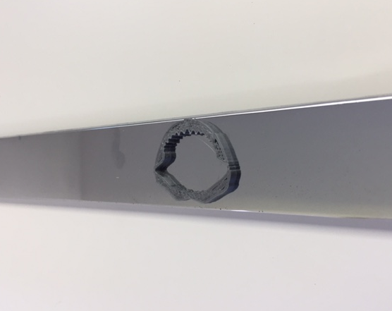 Jaws Shark Teeth in 3d- Limited Chrome with Grey LICENSE plate frame ...