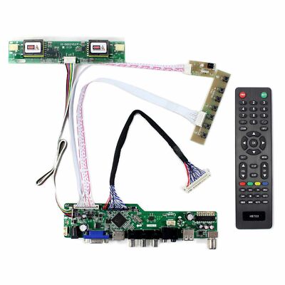 For 17" M170ETN01.0 LM170E03-TLJ6 HD VGA AV USB RF LCD Controller Board ...