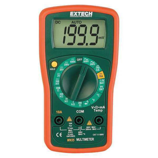 Extech MN35 Digital Multimeter 600v 20 MOhms for sale online | eBay