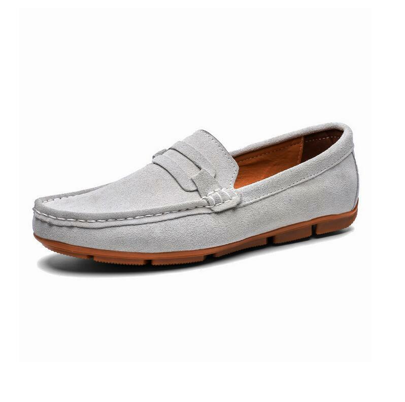 Chic Mens Moccasins Pumps Slip On Loafers Gommino Outdoor Casual Boat ...