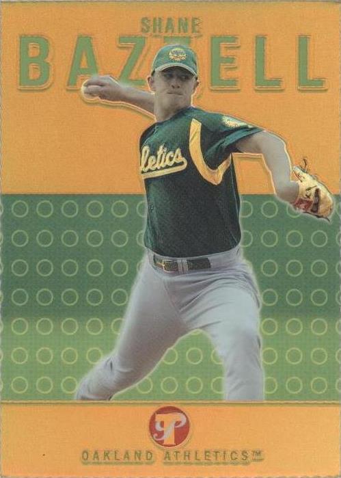 2003 Topps Pristine - Shane Bazzell #173 Gold Refractor Die-Cut /69 (RC ...