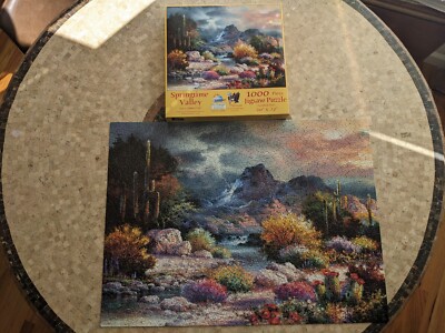 Sunsout - " Springtime Valley" - Puzzle 1000 pieces | eBay