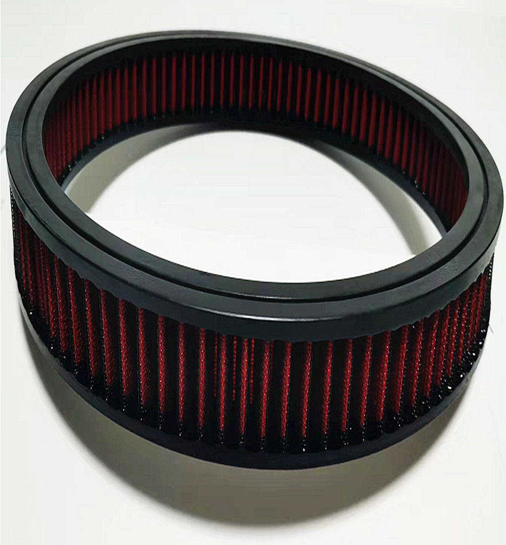 14" x 5" Round Air Cleaner Washable Filter Element Reusable Street Hot ...