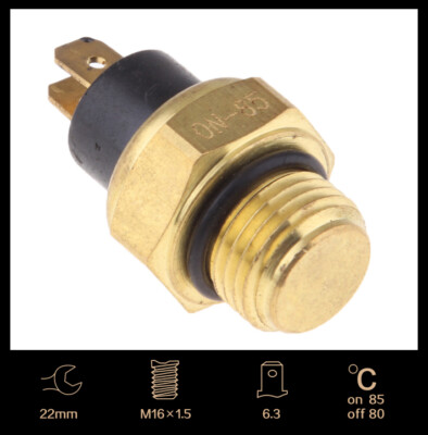 M16 Radiator Cooling Fan Switch Coolant Temperature Sensor for Honda ...