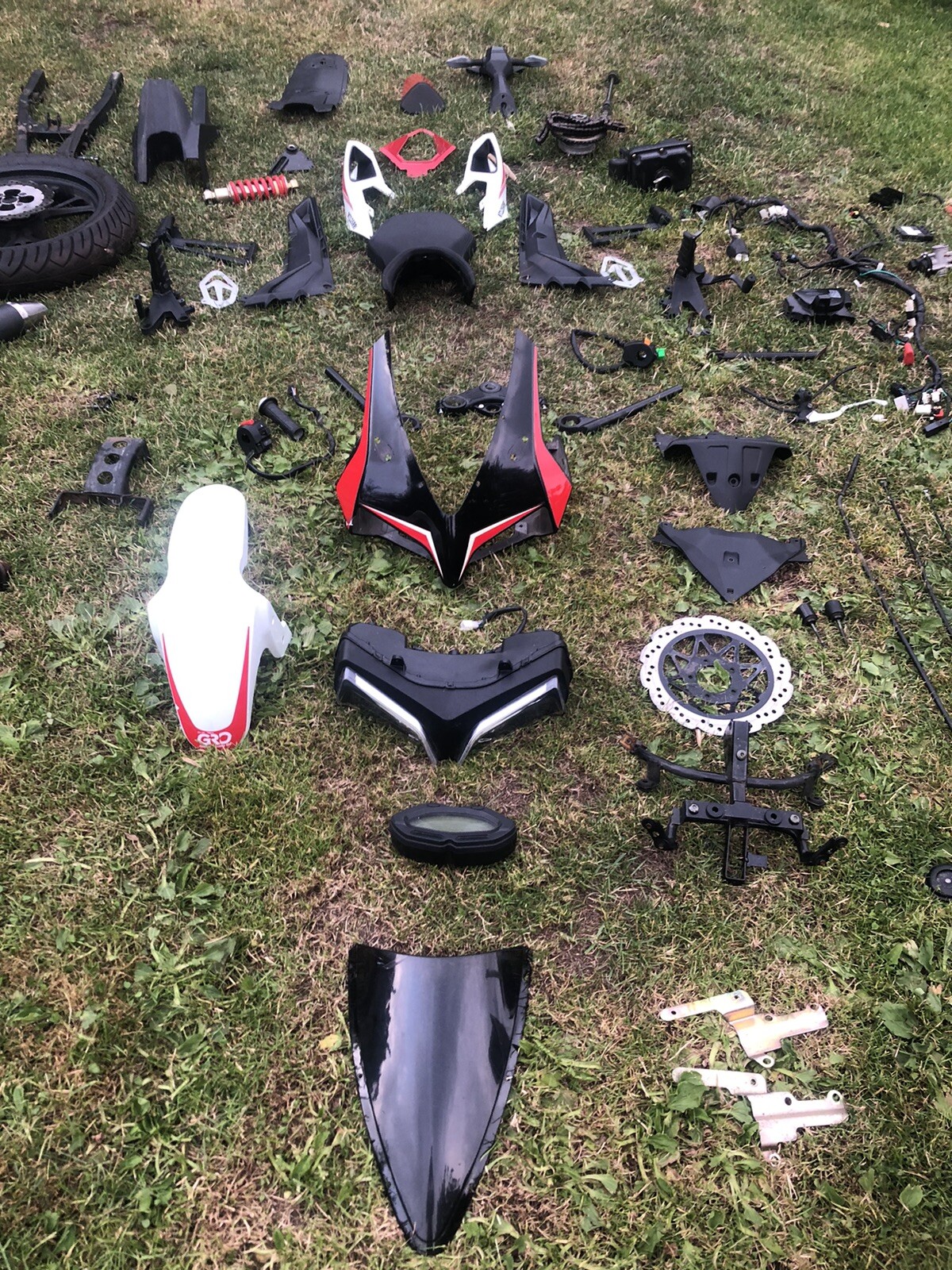 Breaking Motorini 125ccc Sports MT125 MT125RRi All Parts Low Mileage ...