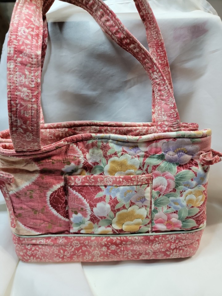 Women's Handbag Floral Shoulder Bag Tote Bags Medium Purse Handmade ...