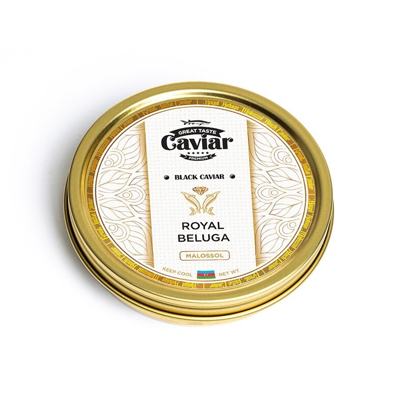GREAT TASTE CAVIAR CASPIAN ROYAL BELUGA 250G Luxury Gourmet Overnight ...