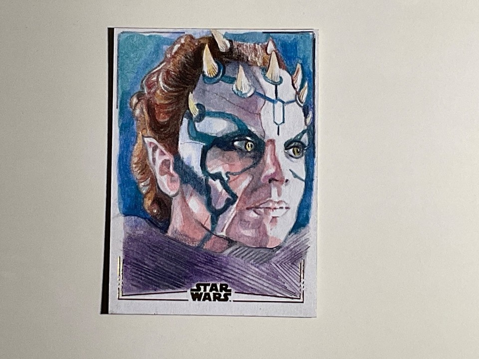 2025 Topps Chrome Star Wars Mother Koril Gold Foil Auto/Sketch By ...