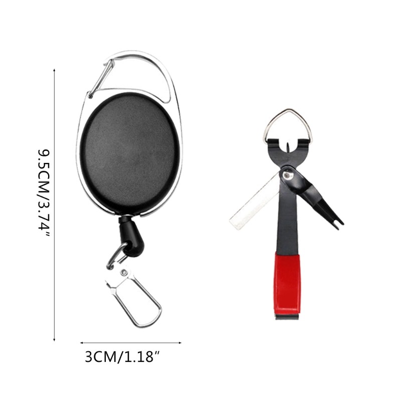 Fishing Gear Split Ring Hook Remover Pliers, Ice Fishing Fly Fishing ...