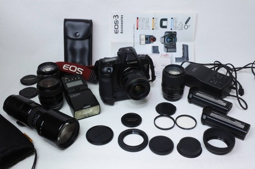 Canon Eos 3 Film Slr Camera Set | eBay