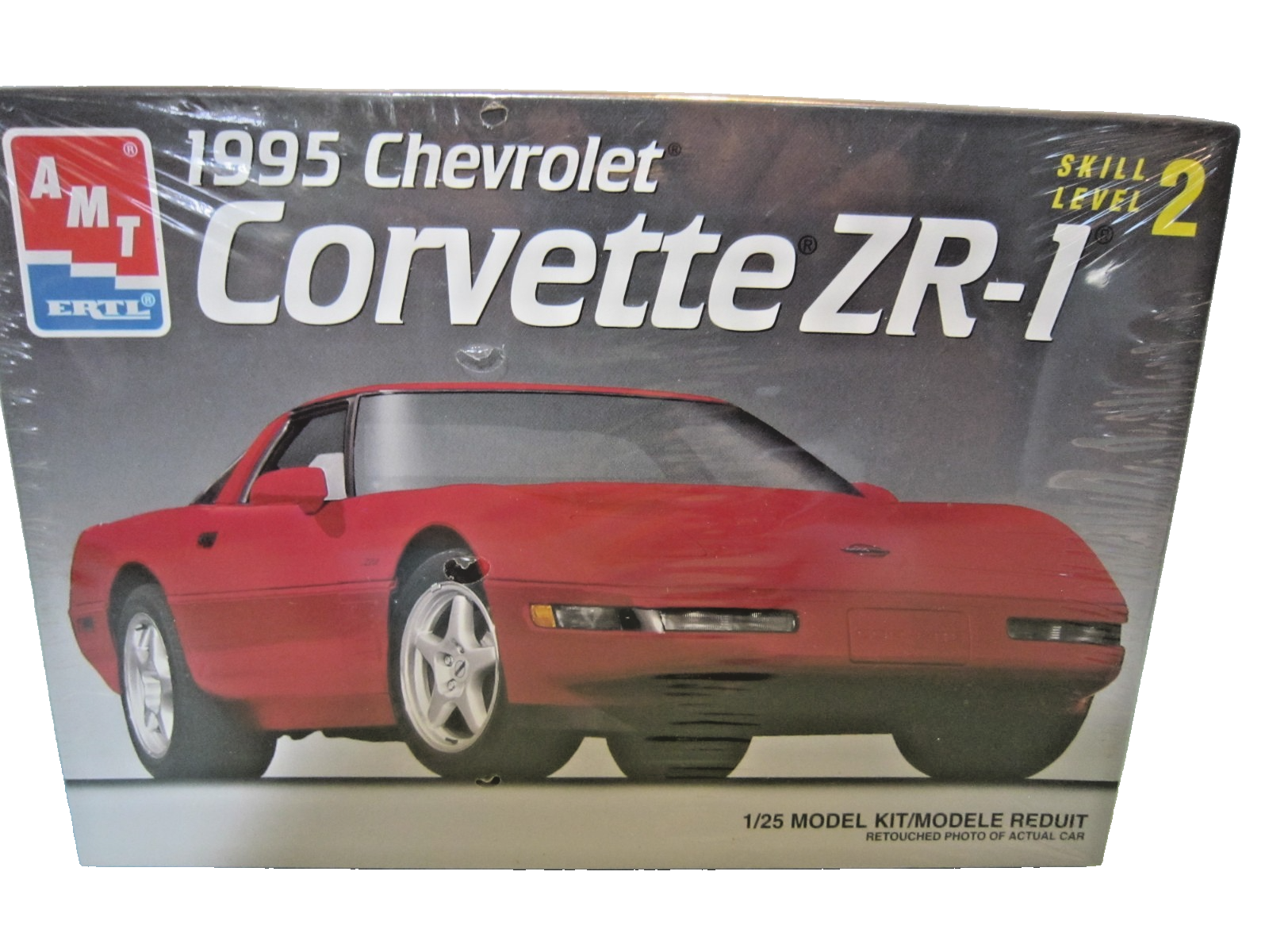 VINTAGE 1995 AMT ERTL 1:25 SCALE " 1995 CHEVROLET CORVETTE ZR-1 " MODEL ...