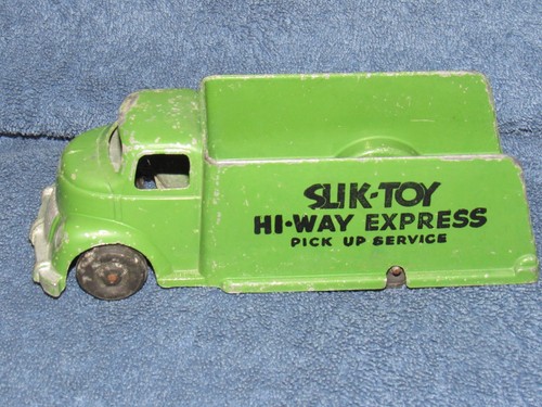Vtg 1950s SLIK-TOY HI-WAY EXPRESS PICK UP SERVICE Truck Slik Toys ...