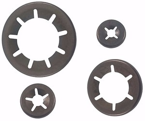 STARLOCK PUSH ON FASTENERS LOCKING WASHER METRIC SHAFT 3MM TO 24MM PACK ...