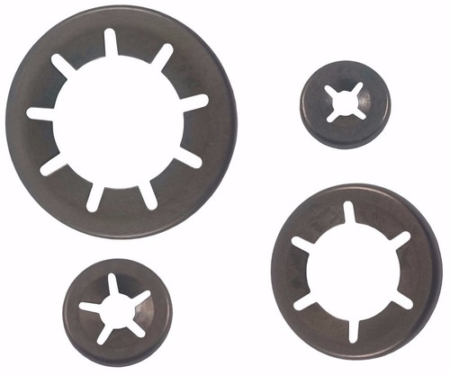 STARLOCK PUSH ON FASTENERS LOCKING WASHER METRIC SHAFT 3MM TO 24MM PACK ...