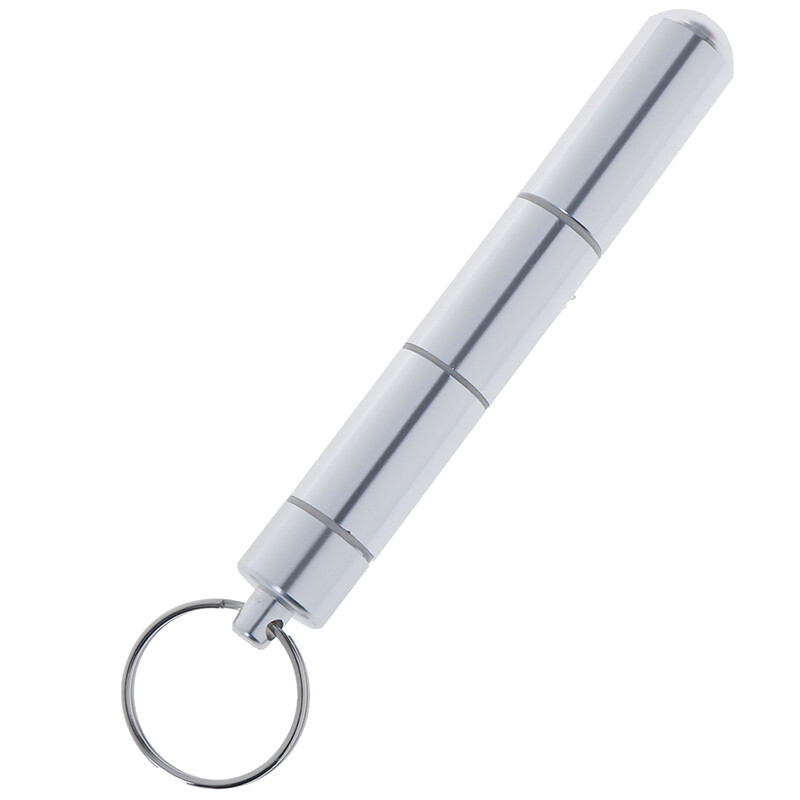 Aluminum Mini Pill Bottle Portable Container Waterproof Medicine Holder ...