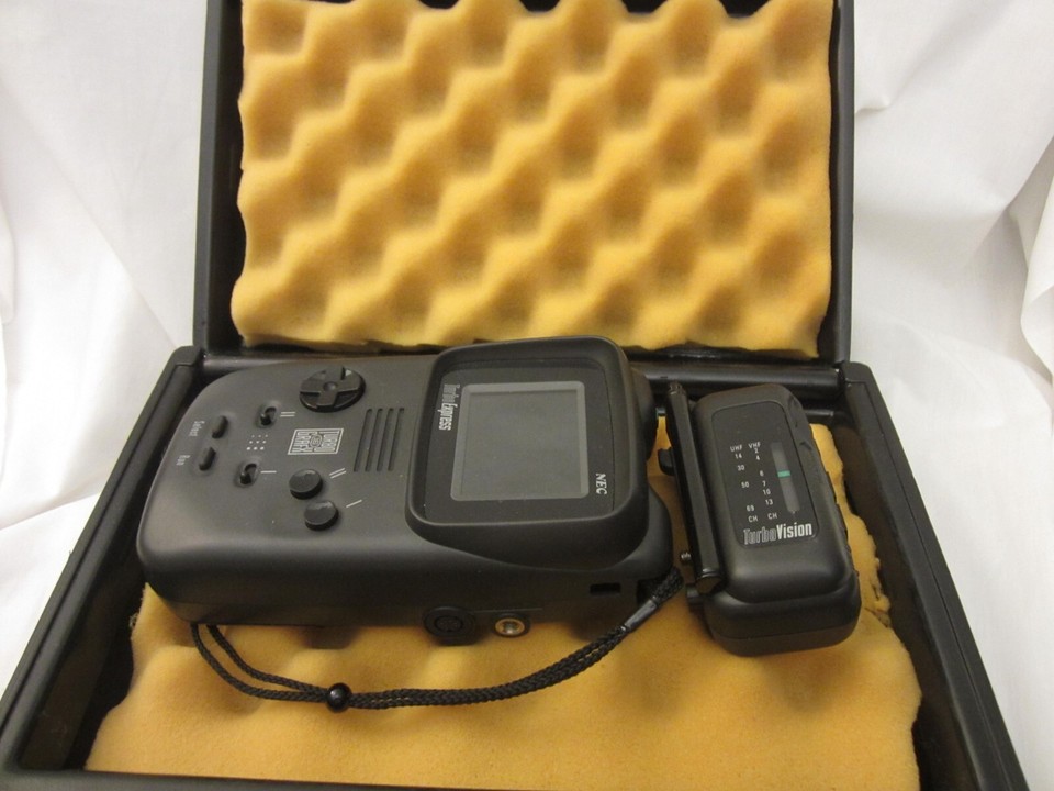 NEC Turbo Express Handheld Console System TurboGrafx 16 W Game Manuals ...