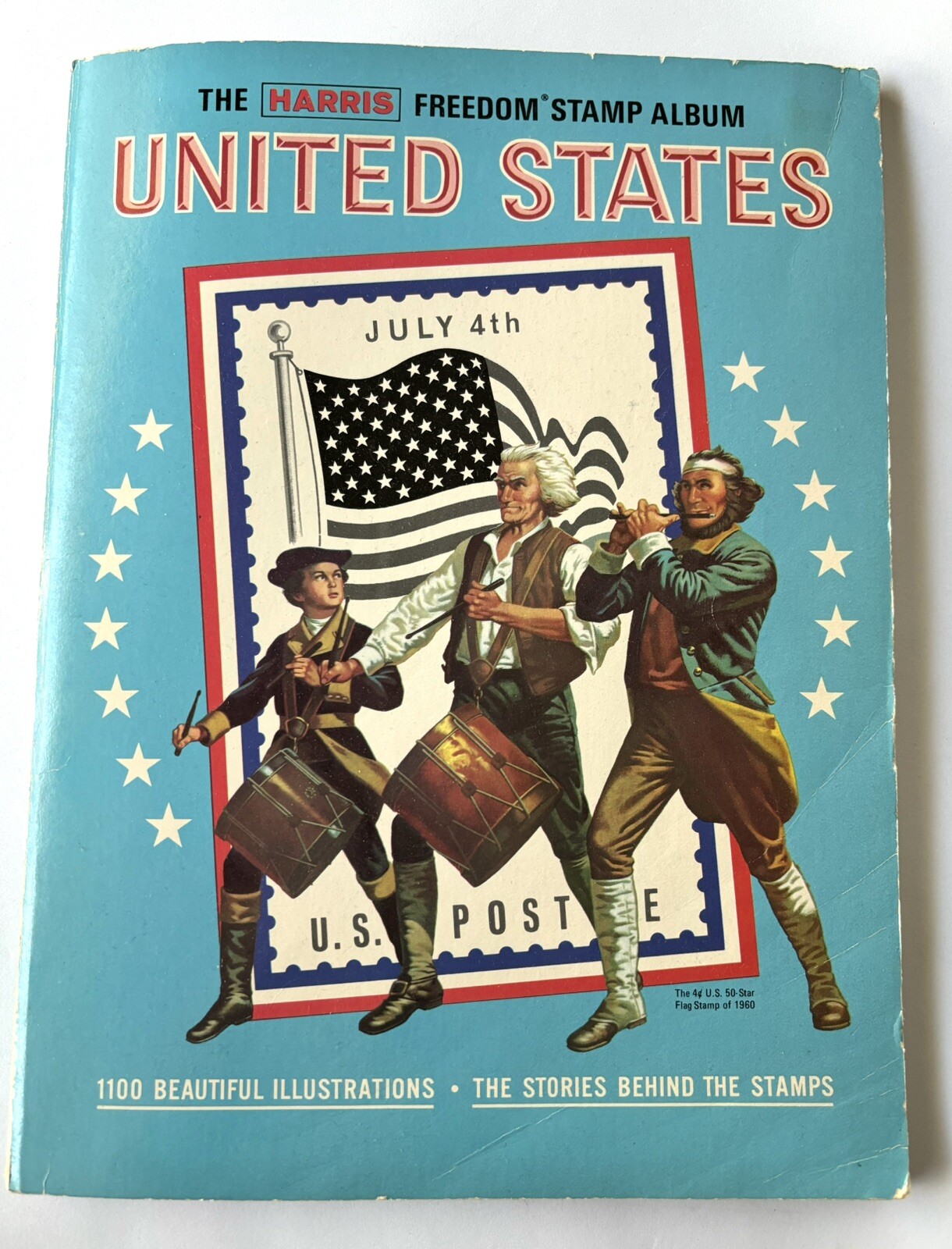 1977 The Harris Freedom Stamp Album United States , Some Stamps July ...