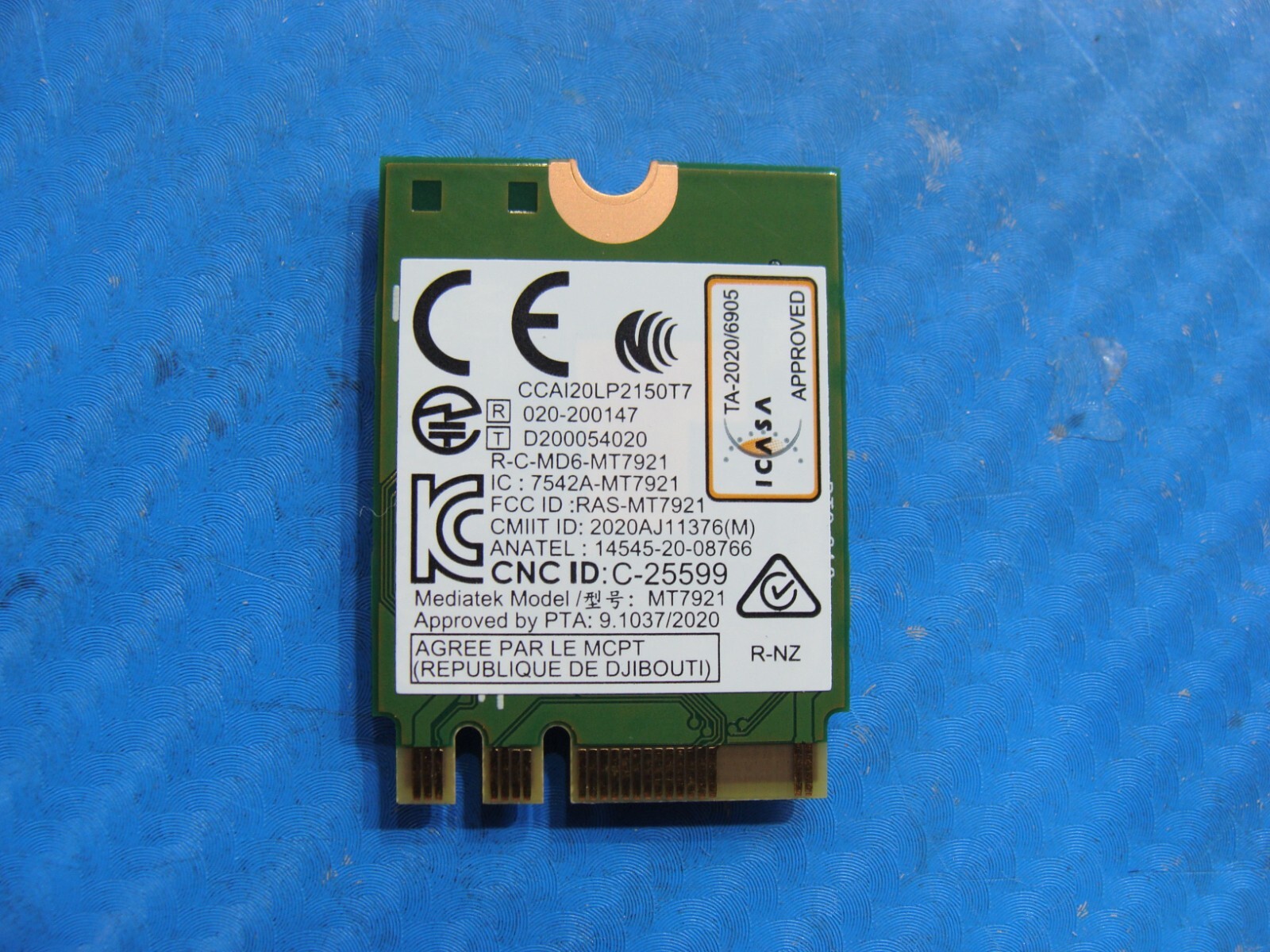Lenovo IdeaPad Flex 5 14" 14ALC7 Genuine WiFi Wireless Card MT7921 ...