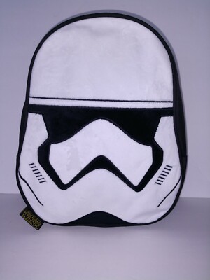 Star Wars Stormtrooper Backpack , Trooper Helmet Kids Knapsack , White ...
