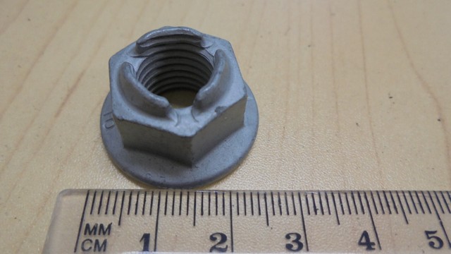BMW Hex Nut with Flange M12x1.5-10-ZNS3 Chrome ORIGINAL BMW 37106789678 ...