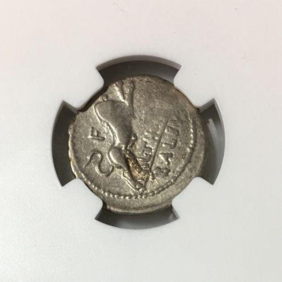 Roman Republic L. Thorius Balbus, c105 BC NGC Ch F ***Rev Tye's ...