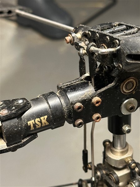 TSK BLACKSTAR DL RC HELICOPTER 60 OS FUTABA SERVOS GYRO RX ONLY THE BEST | eBay