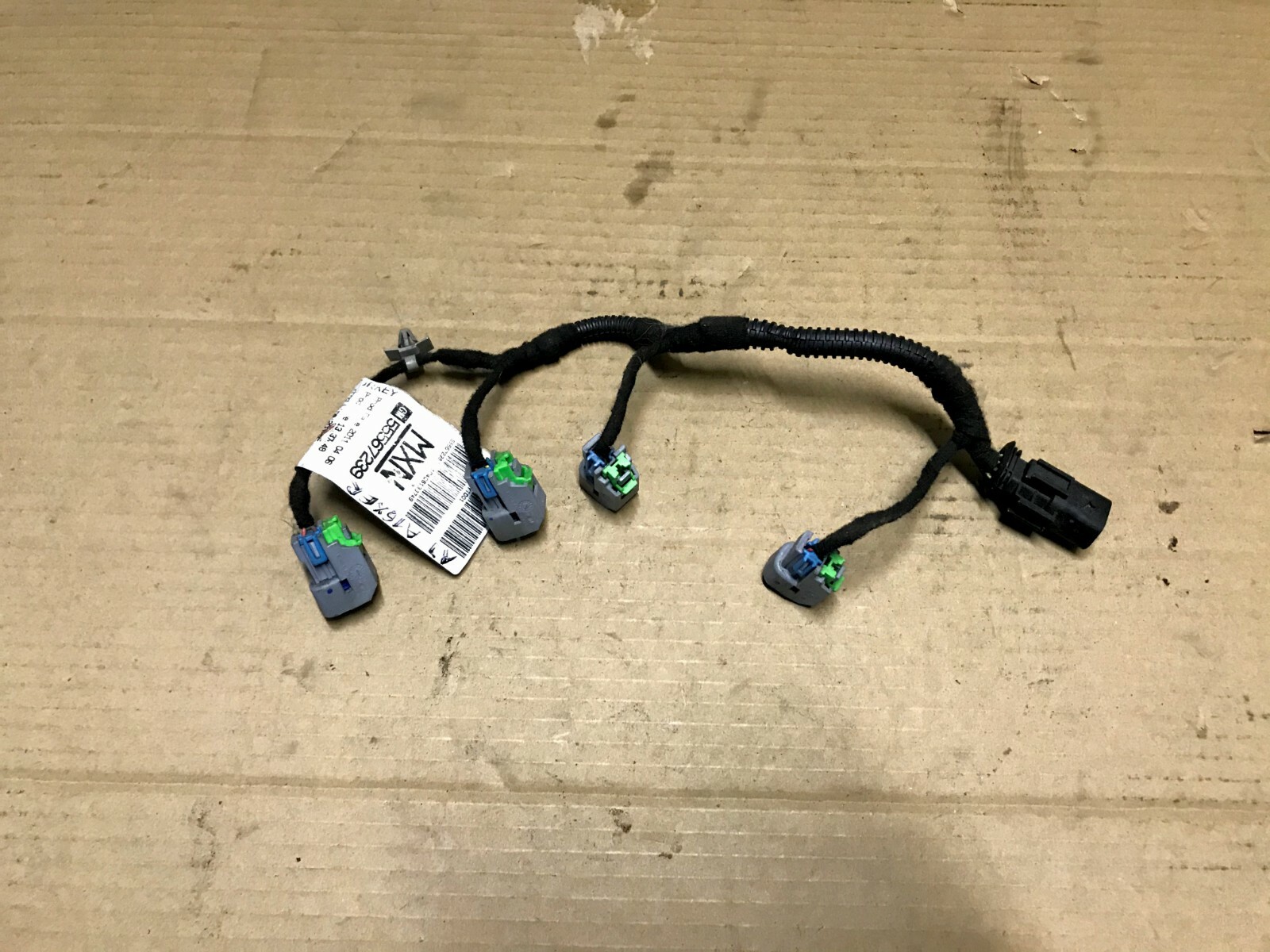 VAUXHALL ASTRA J MK6 GENUINE 1.6 PETROL FUEL INJECTOR WIRING LOOM ...