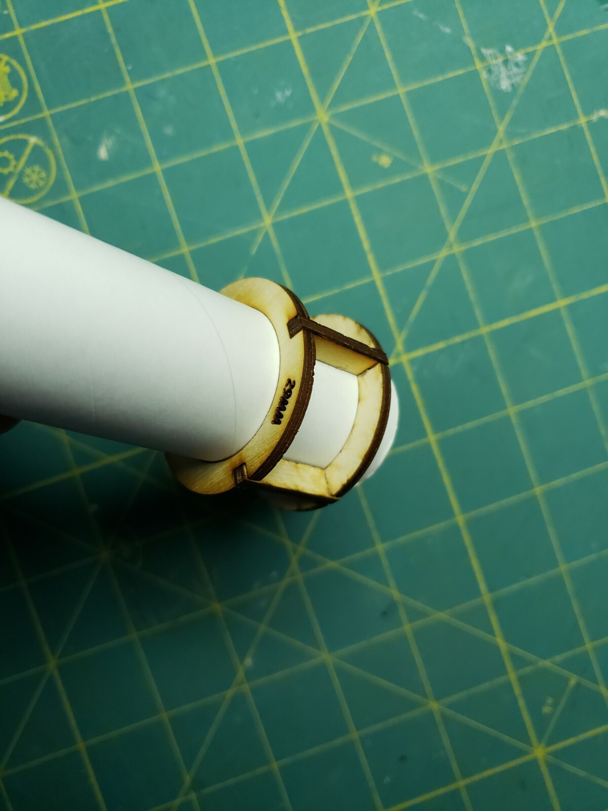 Tube Cutting Guide For Model Rocket kit 29mm Motor tubing - make ...