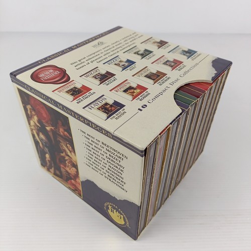 Classical Masterpieces 10 CD Collection Box Set 1999 - Mozart, Debussy ...