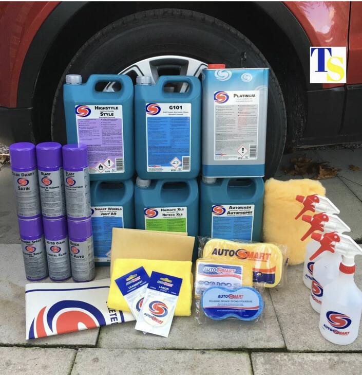 Autosmart Valeting Kit - Complete Car Clean Kit 30pcs *RRP £399* IDEAL ...