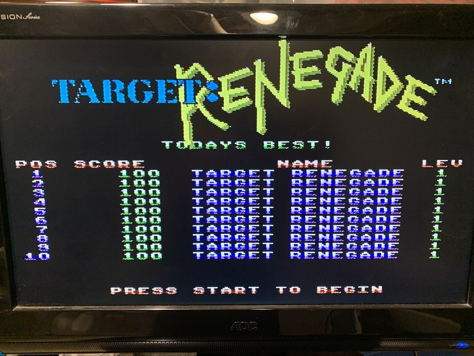 TARGET: RENEGADE (Nintendo NES, 1990) Cartridge Only - Tested! | eBay