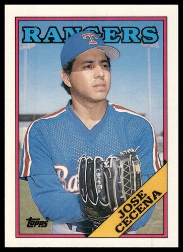 1987 Topps Jose Cecena #261T | eBay