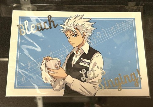 Hitsugaya Toshiro BLEACH Karaoke Iron Man Postcard Karatetsu Rare | eBay