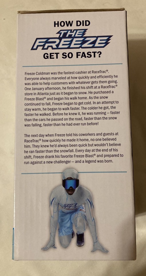 Atlanta Braves THE FREEZE 2022 MLB Bobble Head Racetrac SunTrust ...