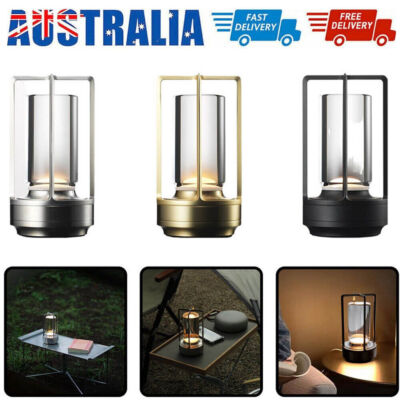 Lumison Crystal Lantern Table Lamp Rechargeable Cordless Led Lights for ...