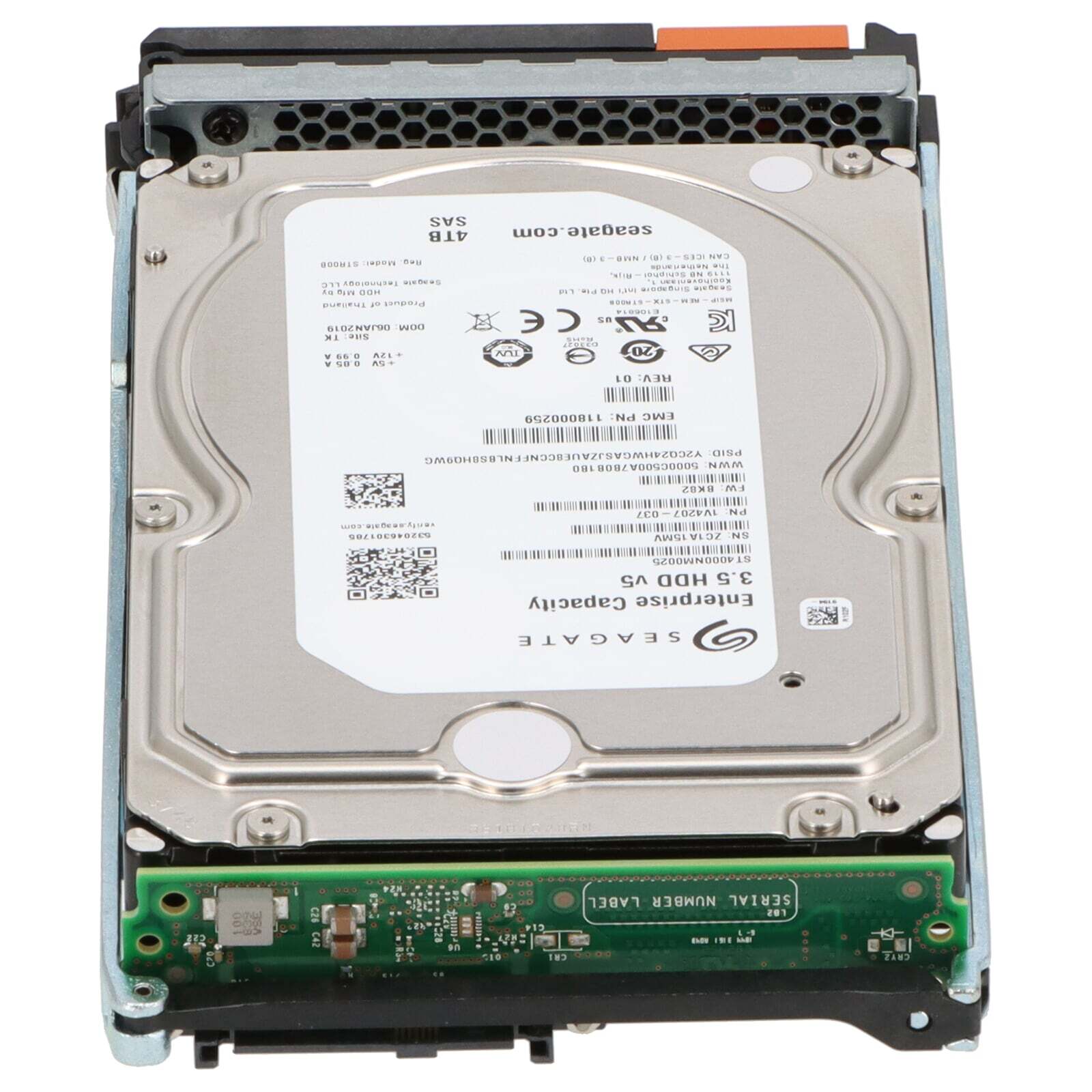 EMC SAS-Festplatte 4TB 7,2k SAS 12G LFF DD 6800 - 005052090 118000259 ...