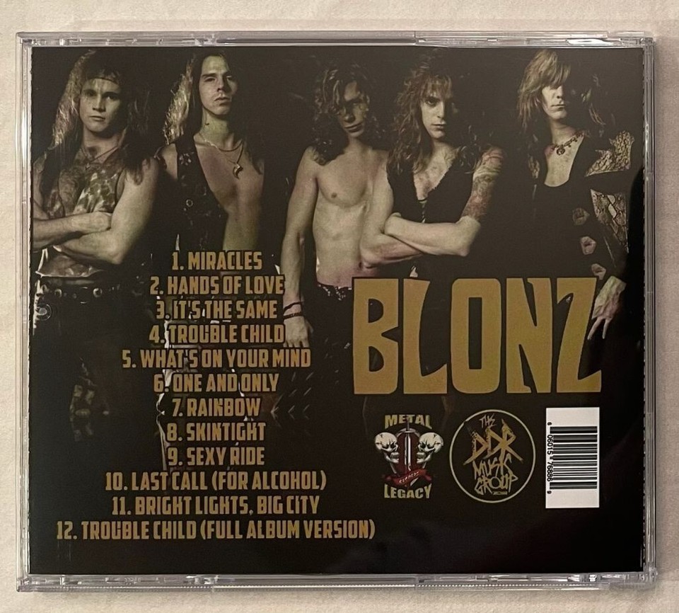 Blonz - S/T + 2 Bonus Tracks (Resist & Bite) Steve Walsh | eBay