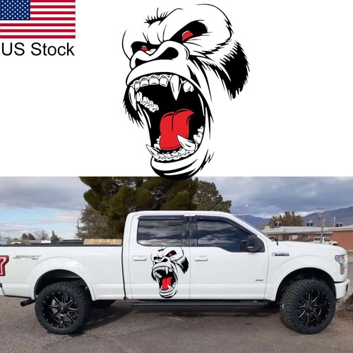 1x Ape Beast Totem Graphic Sticker DIY Side Body Hood Fender Decal ...