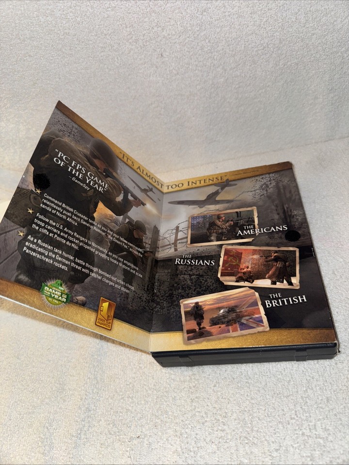 Call of Duty 2 PC CD-ROM 2005 Game 6 Disc Set 47875329959 | eBay
