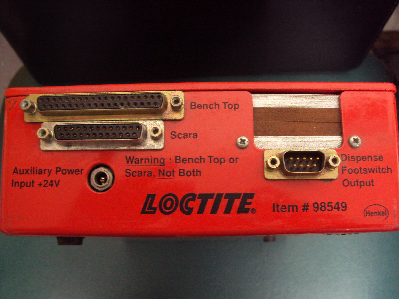 Loctite Interface Junction Box for Benchtop and SCARA, and SCARA -N ...