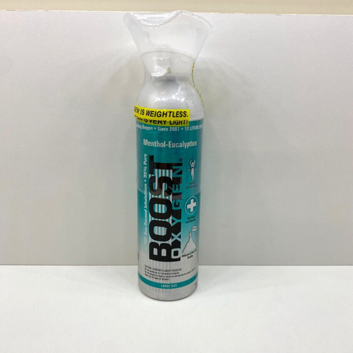 NEW Boost Oxygen Menthol-Eucalyptus Large Size 10 Liter SEALED | eBay
