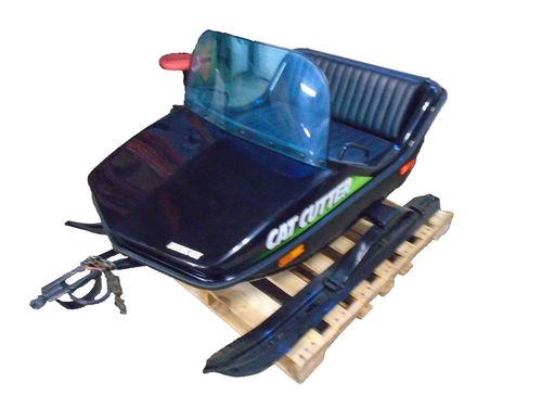 Arctic Cat Snowmobile Cat Cutter Sleigh Very Nice Cutter MFG 11/1990 | eBay