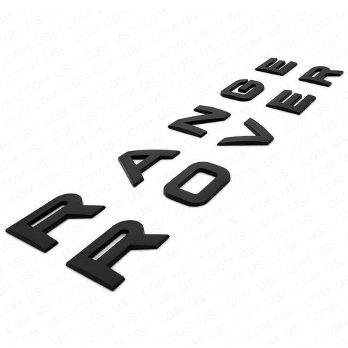 For Range Rover Front Hood Logo OEM Emblem Letters Badge Sport Matte ...