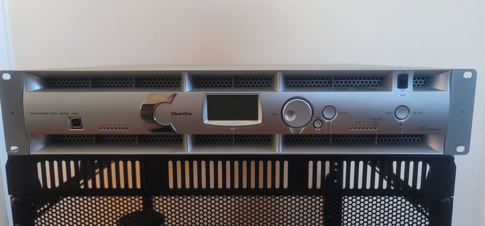 ClearOne Converge Pro 880TA 8-Channel AEC Microphone Mixer 4-Channel ...