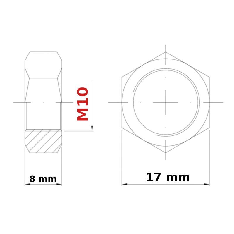 BOLTS AND NUTS FULLY THREADED SET SCREWS M10 SETSCREWS ZINC PLATED FREE ...