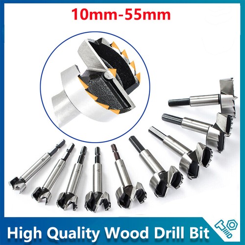 Forstner Bit Hinge Hole Boring Cutter Wood Drill Bit 1/4" Hex Shank ...
