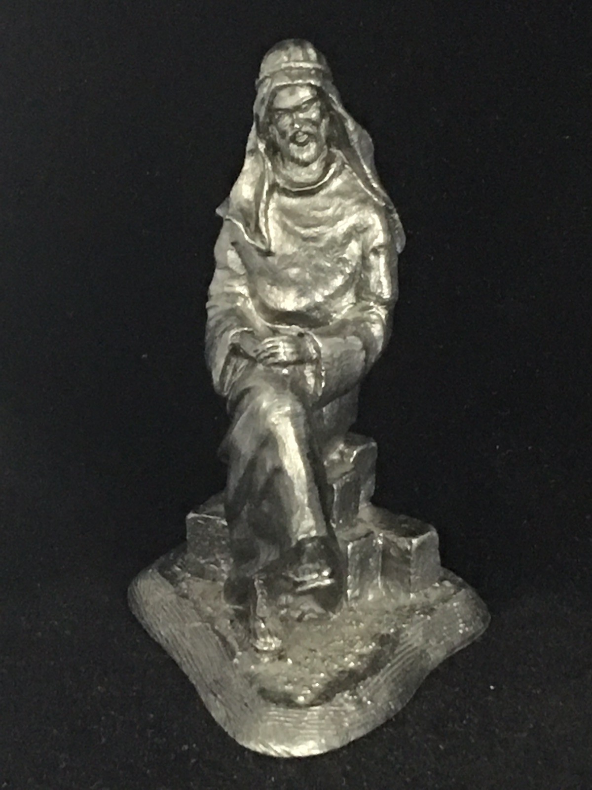 VTG Michael Ricker SAINT ANDREW Pewter Statue - Fishers of Men Jesus 12 ...