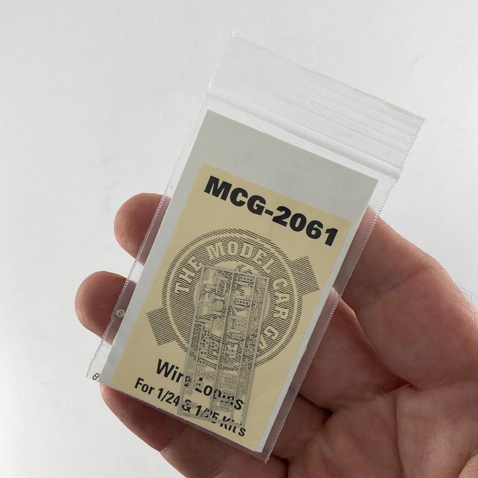 Model Car Garage Photo-Etched Detail Set 1/25 Lot 3 Wire Looms Delco ...