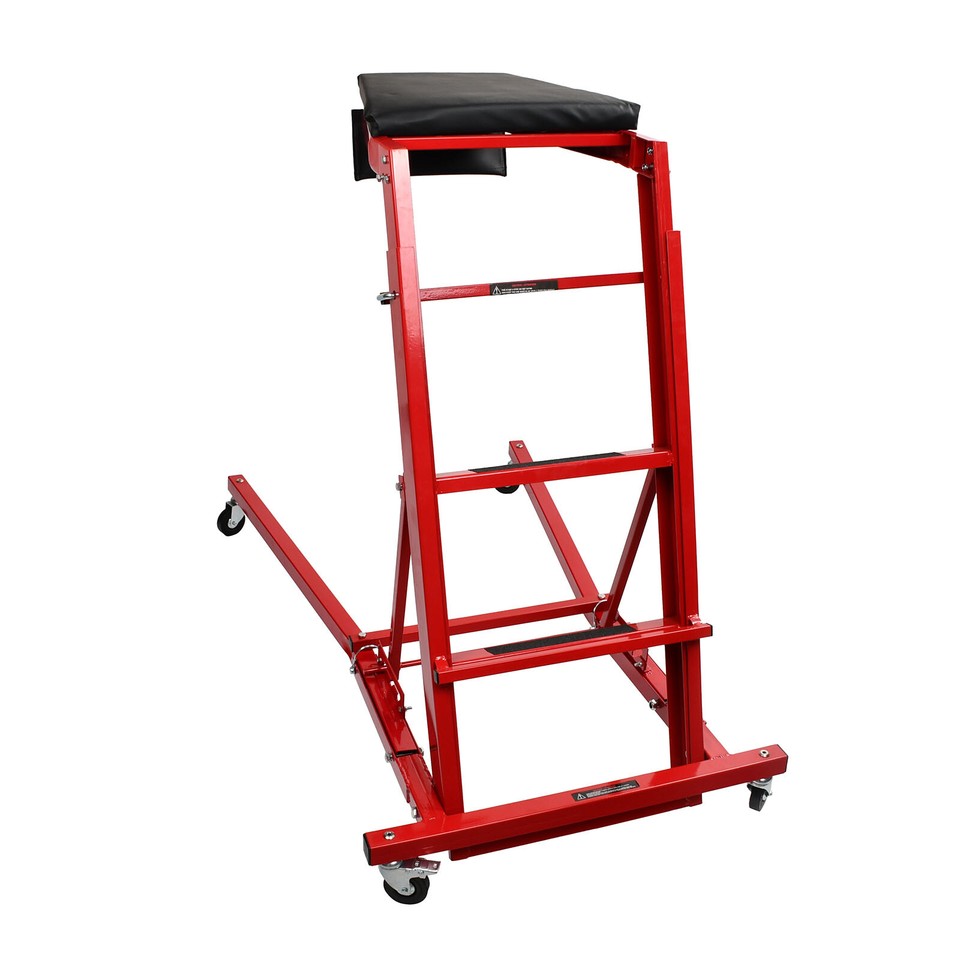 400LBS Foldable Topside Creeper 45"-66" Adjustable Height Engine ...