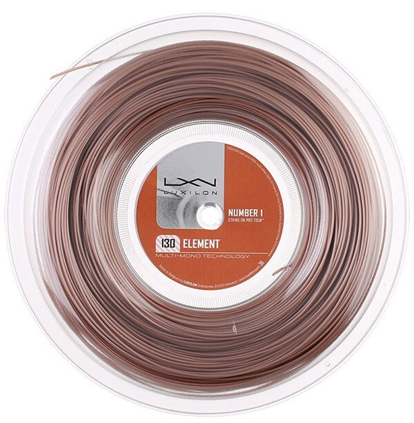 Luxilon ELEMENT 130 Tennis Racket String (Brown) 660ft 200m Reel | eBay